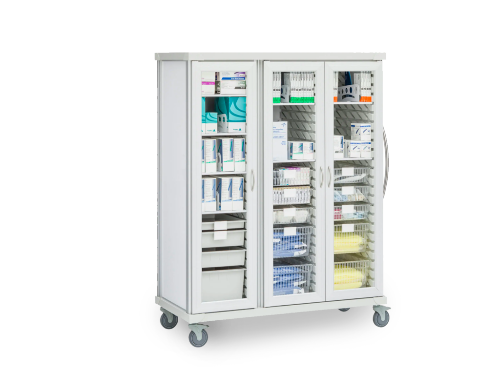 Enclosed Storage & Workstations | Forsyth Healthcare, Storage Solutions