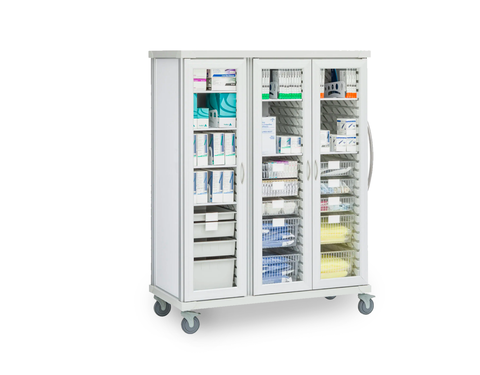 Enclosed Storage & Workstations | Forsyth Healthcare, Storage Solutions