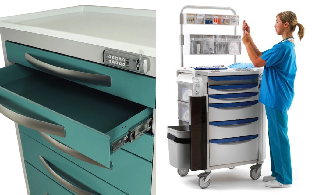 Storage Made Simple: Metro Clinical Procedure Carts | Forsyth Healthcare