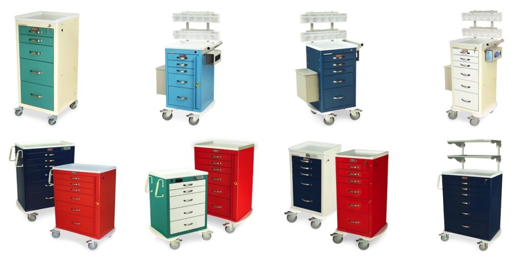 Clinical Procedure Carts | Harloff and Metro Comparison